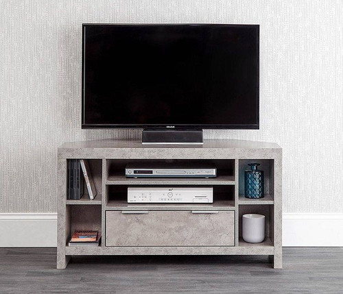 BLOC CORNER TV UNIT £200 | B&W BEDS