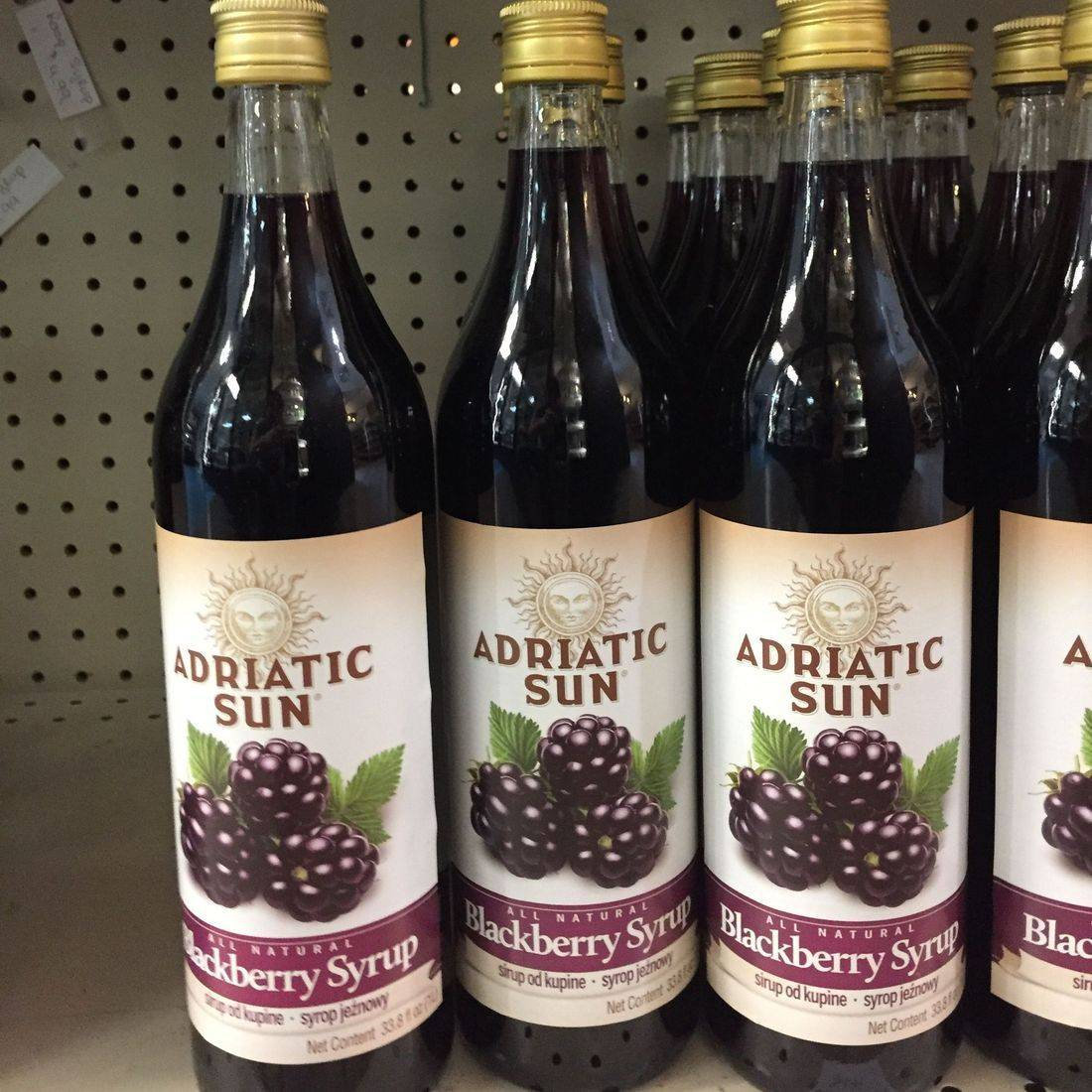 Adriatic Sun Syrup - Blackberry