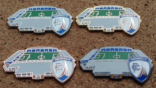 Chesterfield FC - SMH Group Stadium | FOOTBALL-PINS-BADGES