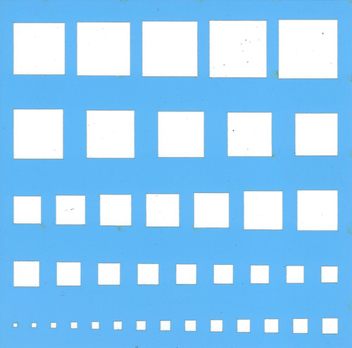 M2-65b Square Shape Maker 6x6 Stencil | My Vxw Site V47dag