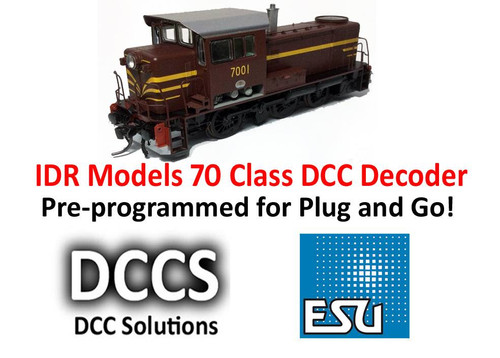 ESU Decoder for the IDR Models 70 Class | DCC Solutions