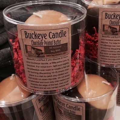 BUCKEYE BALL CANDLE | Back The Lane