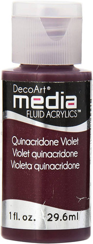 DecoArt Media Fluid Acrylic - Quinacridone Violet | My Vxw Site V47dag