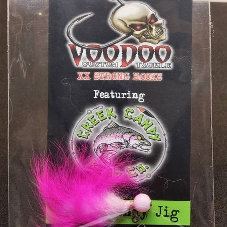 #607 Voodoo Candy Bead Head Jig - Take-Down Toxic Pink | My Vxw Site Rldspp