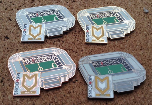 Milton Keynes Dons FC - Stadium MK | FOOTBALL-PINS-BADGES