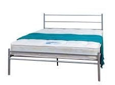 LONDON METAL BED FRAME - DOUBLE | B&W BEDS