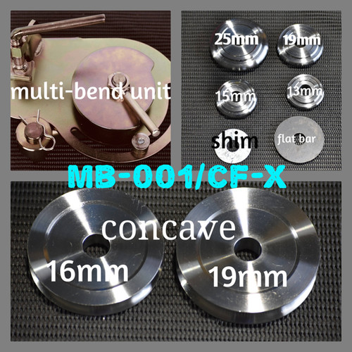 MB -001 / CF-X Multi-Bend tube bender with Concave former pack = 7 ...