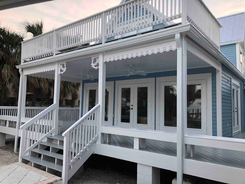 48"x 8.5" Nautical Rope House & Porch Trim | Island Creek Designs