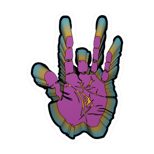 Jerry Hand Vinyl Decals | TonyAnastasiaDesign