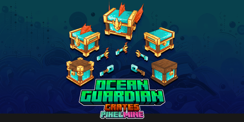 Ocean Guardian Crate Models | Pixel Mine