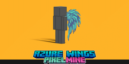 Animated Azure Wings | Pixel Mine