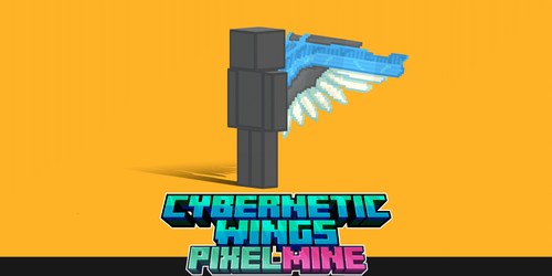 Animated Cybernetic Wings | Pixel Mine