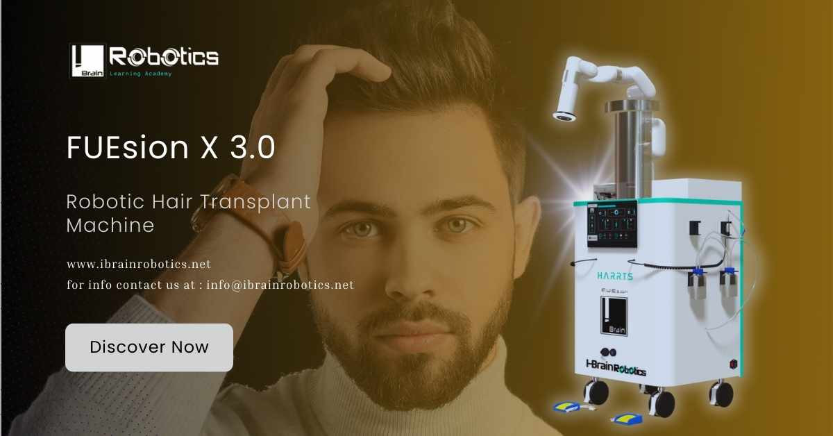 HARRTS FUEsion X 3.0 Robotic Hair Transplant Machine - A Leap Forward ...