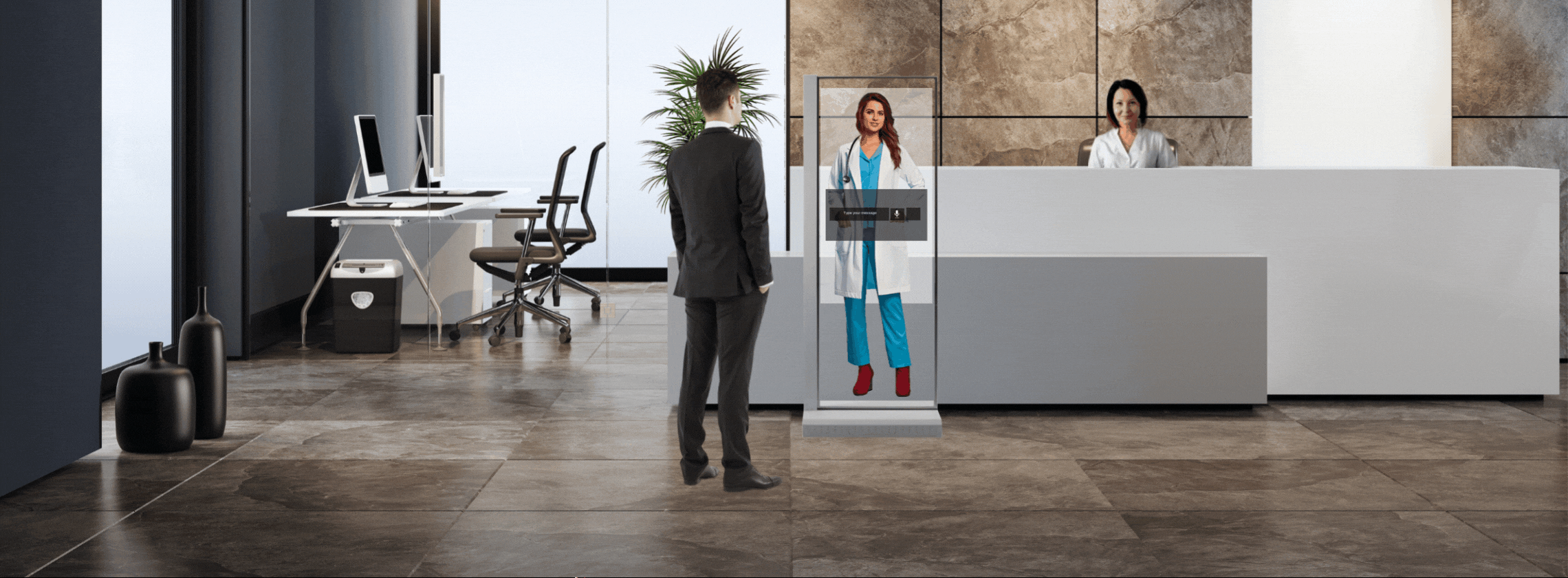 KliniKa - AI Medical Receptionist Presenter