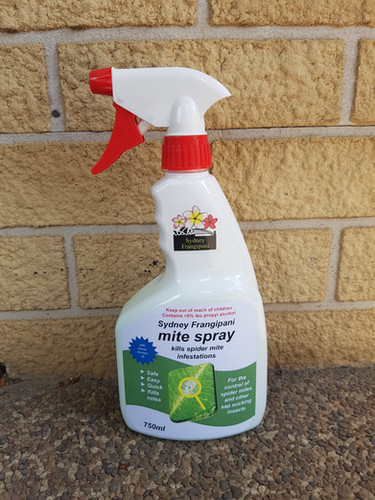 mite spray 750ml Ideal for spider mite infestations | frangipani