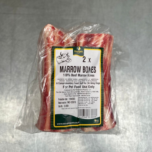 Marrow Bones - Pack of 2 Small or Large | Tilehurst Dog Food