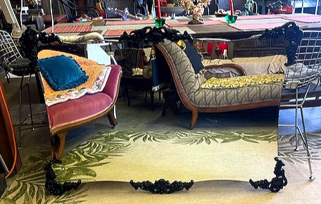 Large decorative mirror | Past Present Future
