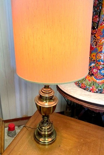 Mid Century Brass Lamp | Past Present Future