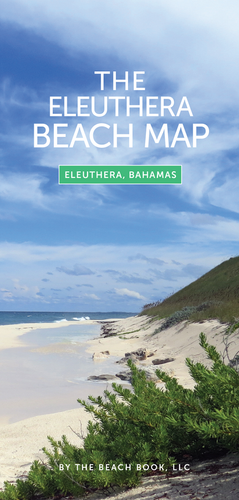 ELEUTHERA BEACH MAP - LARGE | The Beach Book LLC