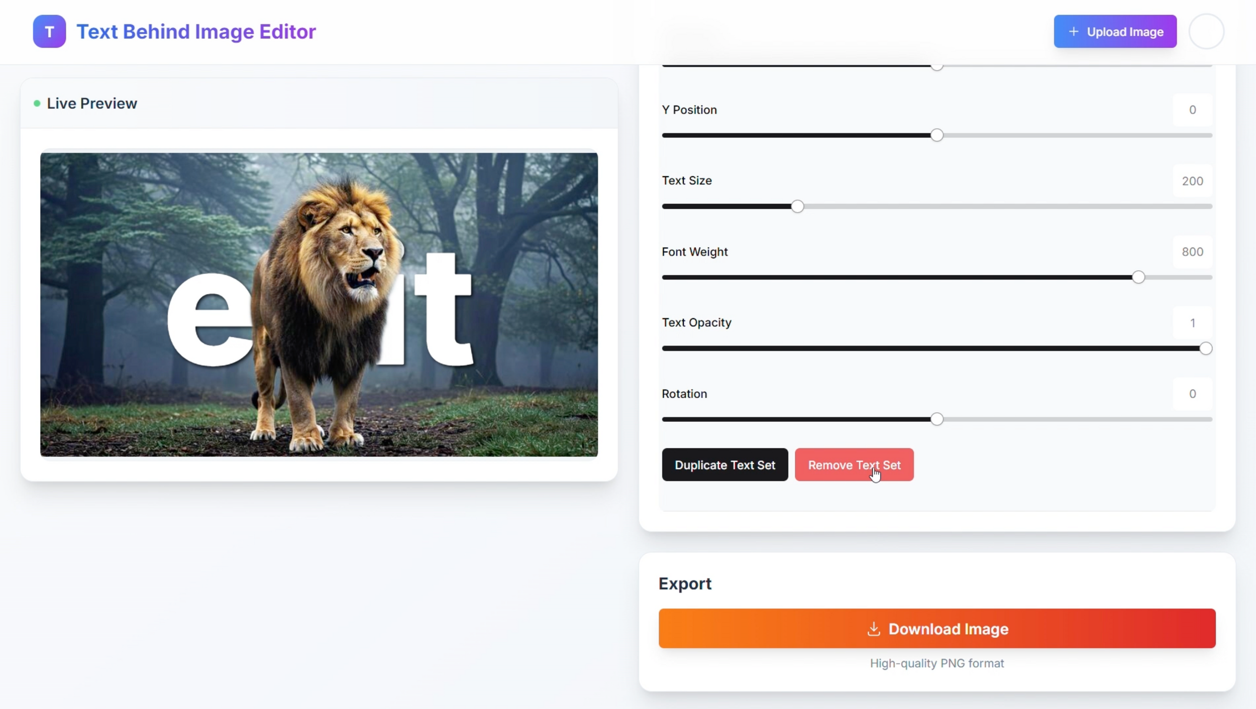 Text Behind Image Generator App: A Creative Product Idea