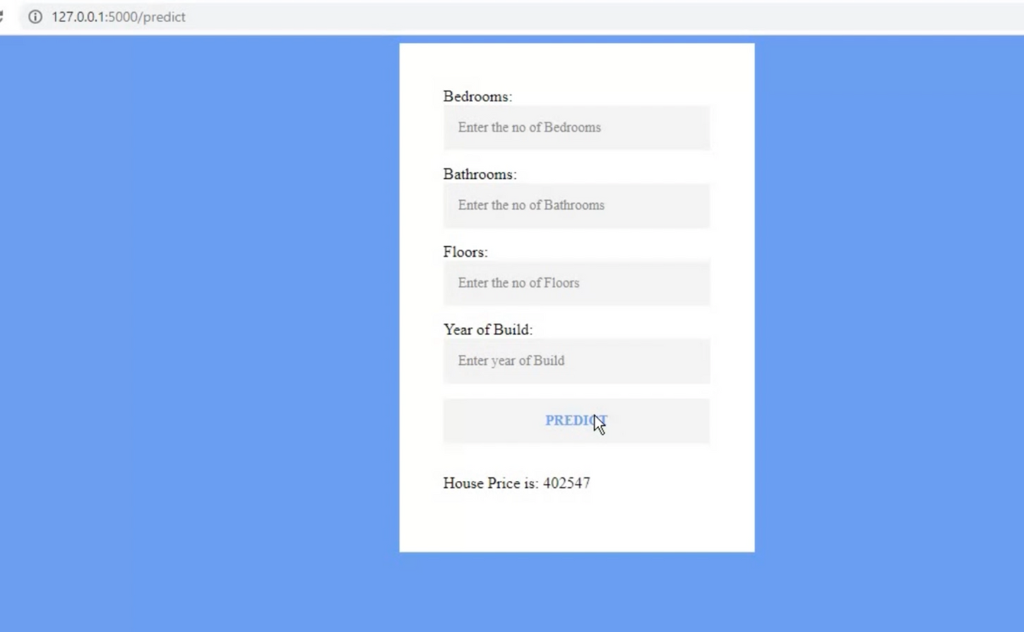House Price Prediction using Machine Learning | Machine Learning ...