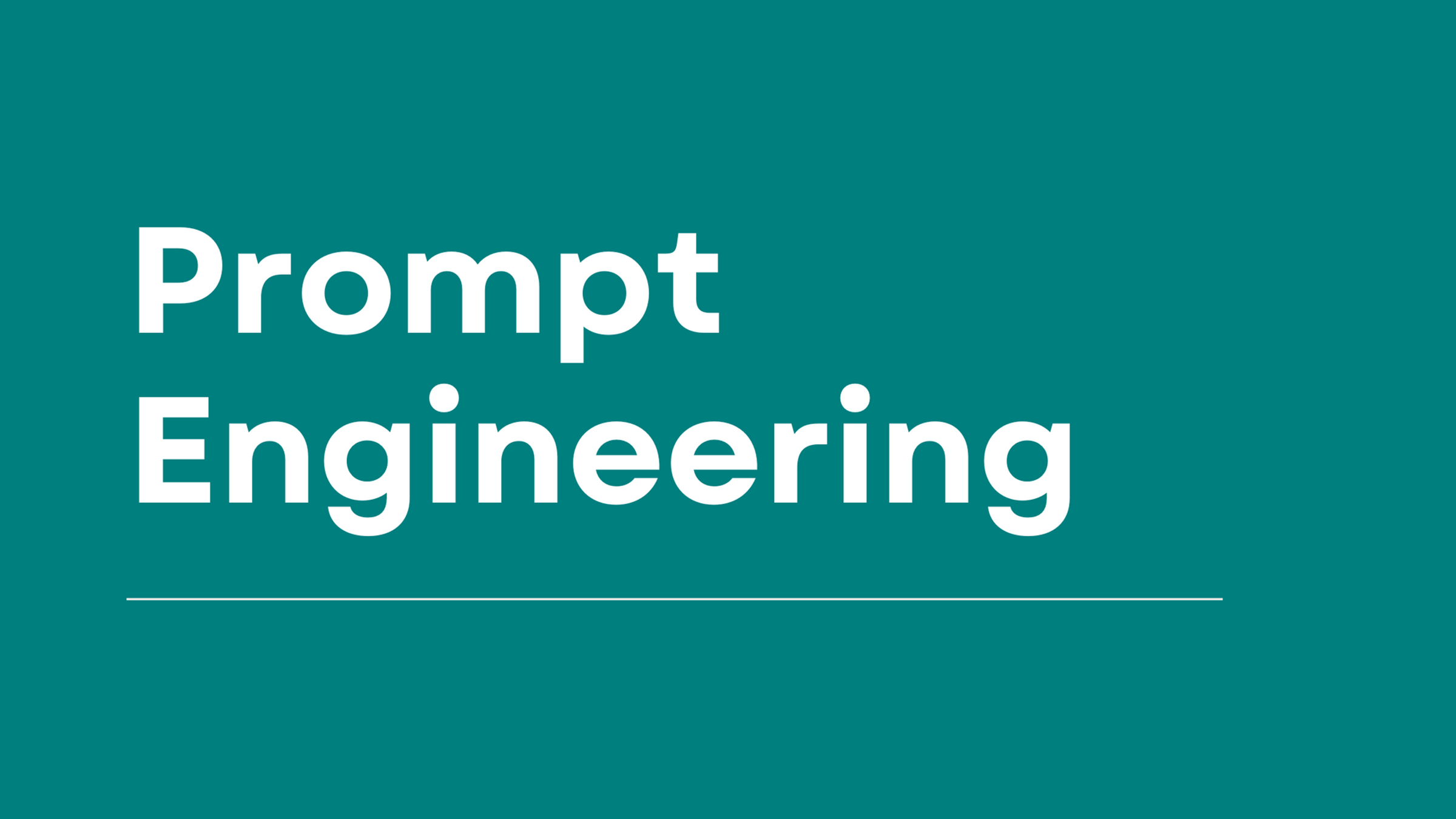 Prompt Engineering for Developers