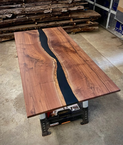 Black Walnut River Table | Maverick Sawmill