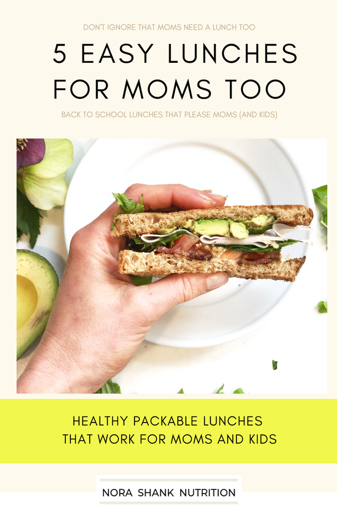 5 Lunches Moms + Kids Will Love