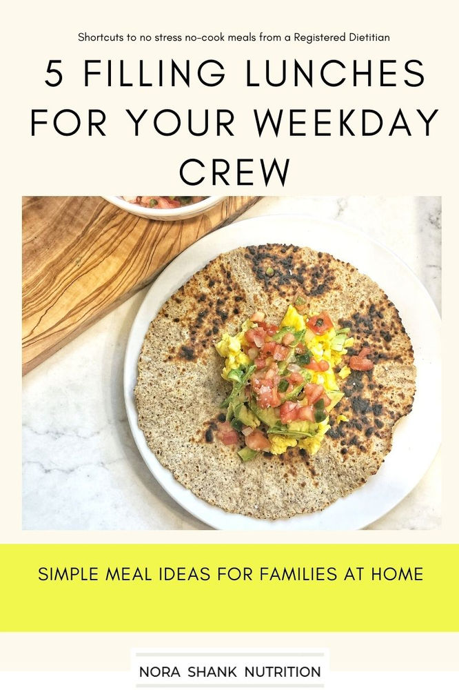 5 Filling Lunches for Your Weekday Crew