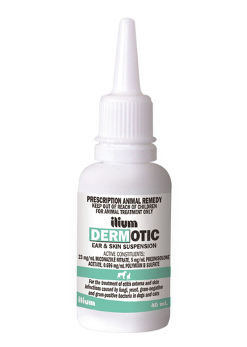 Ilium Dermotic Ear & Skin Drops for Cats & Dogs (1 bottle) | Pawkit