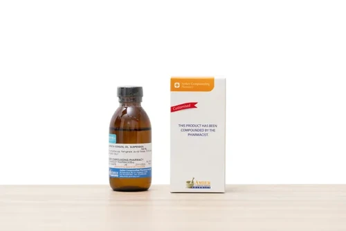 Gabapentin liquid medication 100mg/ml, Chicken Flavour - PER ML | Pawkit