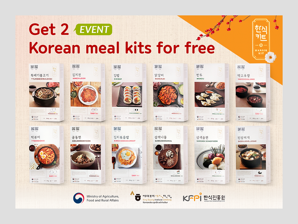 [Event] Get 2 Korean meal kits for free