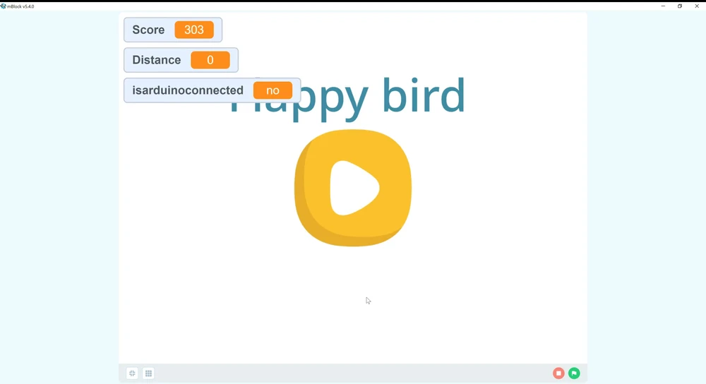 Game: Flappy Bird with Hand Motion Control | Learn to Bot