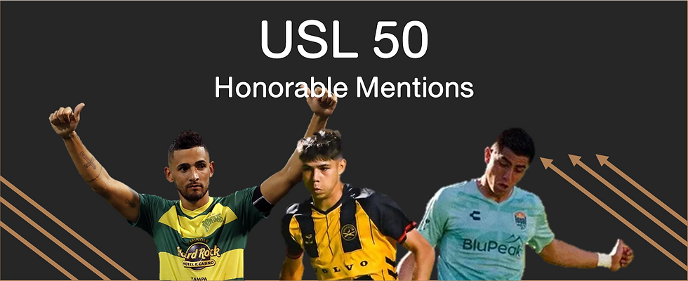 USL 50: Ranking the league's top players
