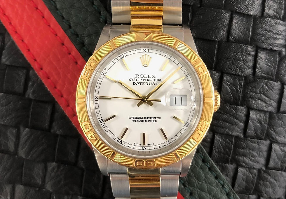 Rolex Datejust Turn-O-Graph Men’s Watch REPAIR YOUR ROLEX