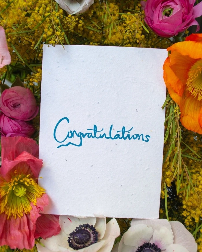 Plantable Congratulations Greeting Card | Surf Salutations