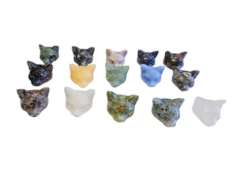 Mini cat head | Nanna's Crystals