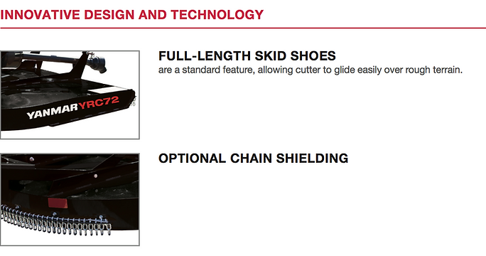 Rotary Cutter | Attachments | Yanmar Tractor Store | United States