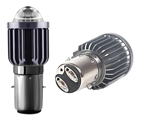 Proyector LED Dos Polos Luz Blanca y Ambar | LIRO Motostore