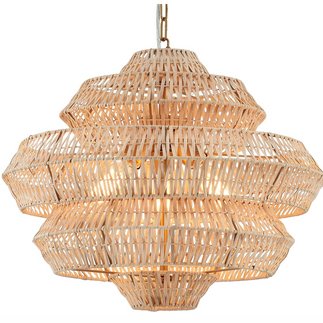 Casual, Elevated Design: The Best [AFFORDABLE] Natural Fiber Light Fixtures