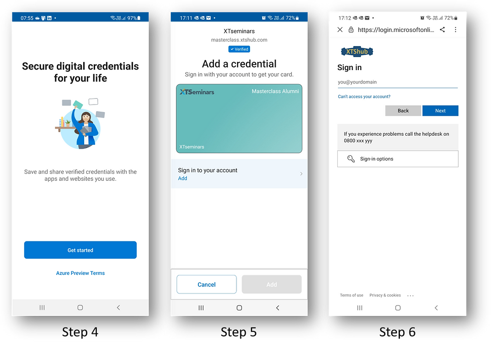 Issuing and presenting Verifiable Credentials with the Microsoft Azure ...