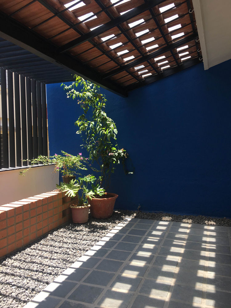 Amoeba Design Studio Creates a Calm, Meditative Abode within a Densely ...