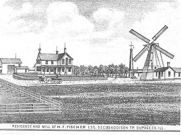 Fischer Windmill | illinois-windmills