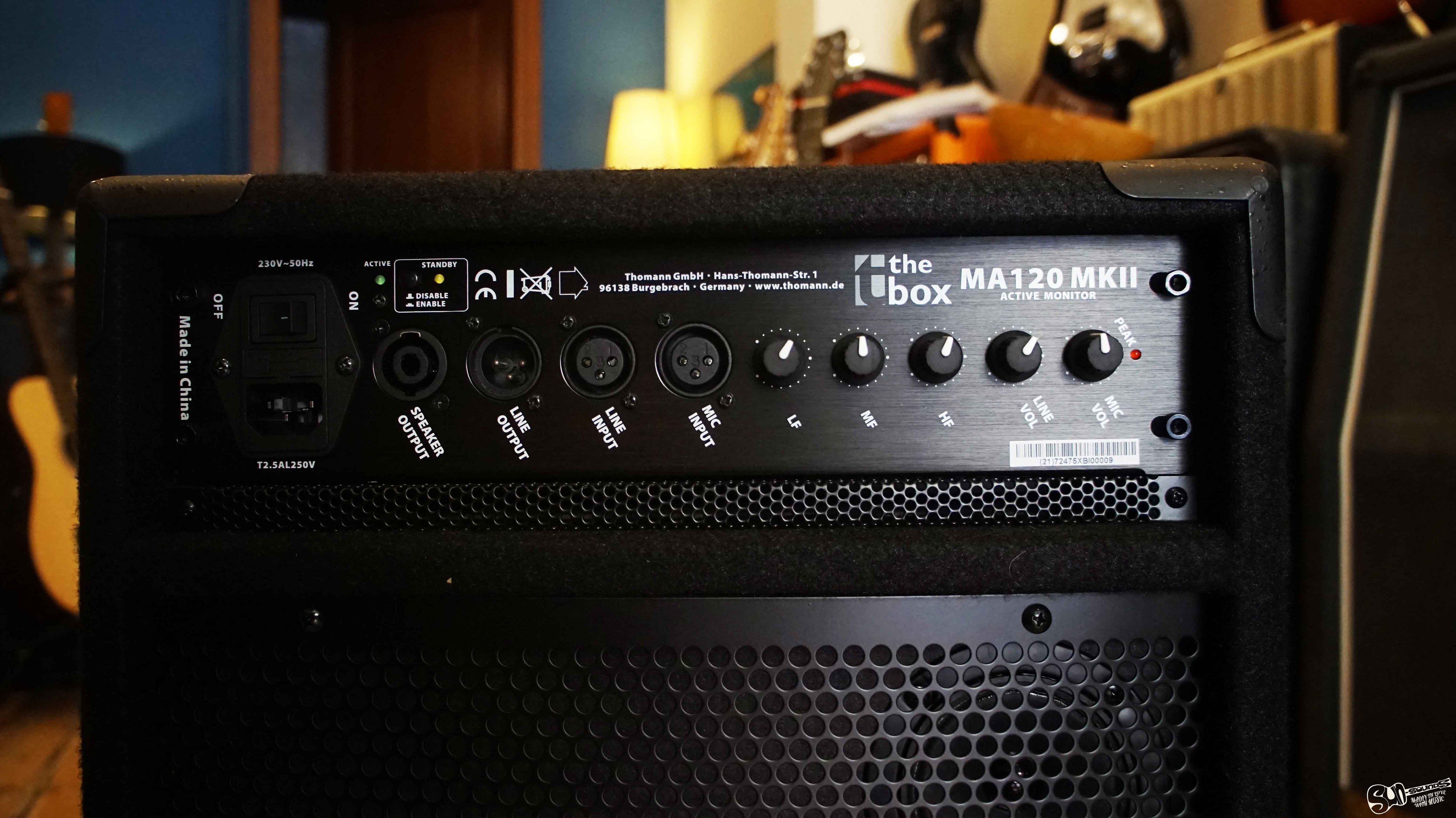 the box MA120 MKII | Active 2-Way Monitor | sun-sound