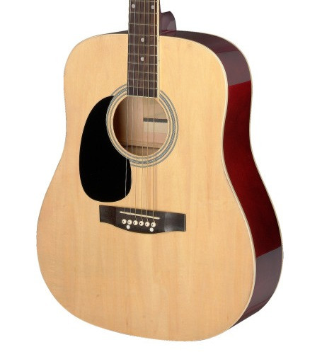 3/4 Acoustic Left-handed Guitar | Stagg | sun-sounds