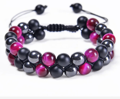 Rose Tiger Eye | Gamma Six Watch