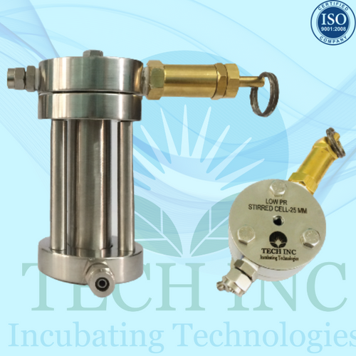 Low Pressure solvent resistant stirred cell without magnetic stirrer ...