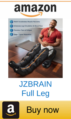 Intermittent pneumatic compression boots for post-exercise recovery