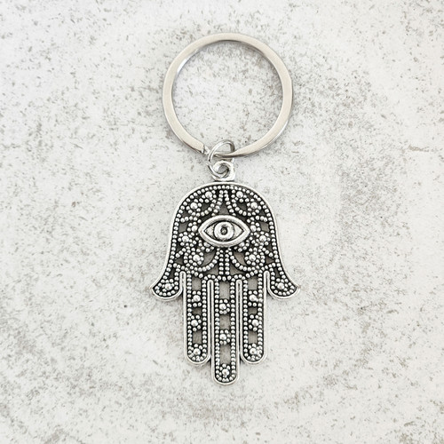 Hamsa Hand Keychain