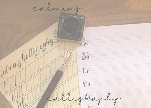 calming calligraphy diy calligraphy kit | soulcraft